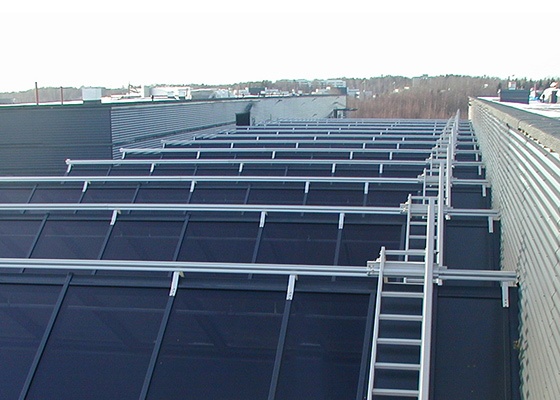 What are the different types of maintenance ladders?