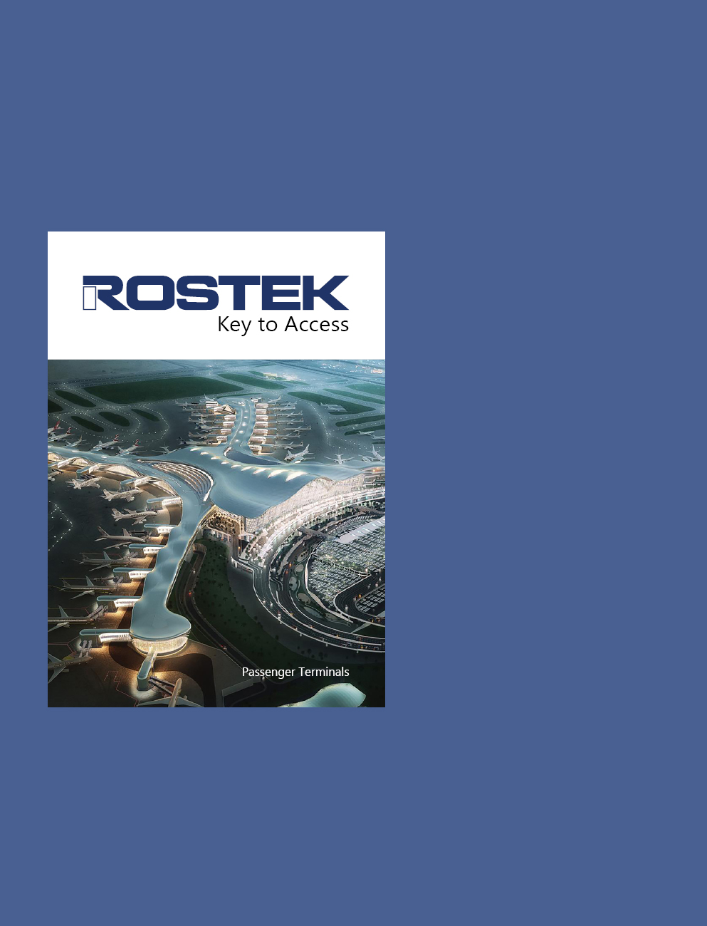 Rostek brochure of airports and passenger terminals